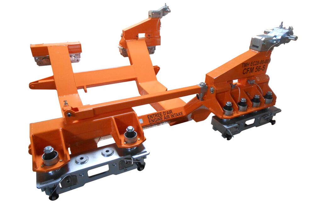 TMH EC28 - CFM56-5 engine cradle 90′ - TECHMAN-HEAD