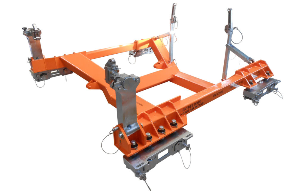 TMH EC29 - IAE V2500 series engine cradle - TECHMAN-HEAD