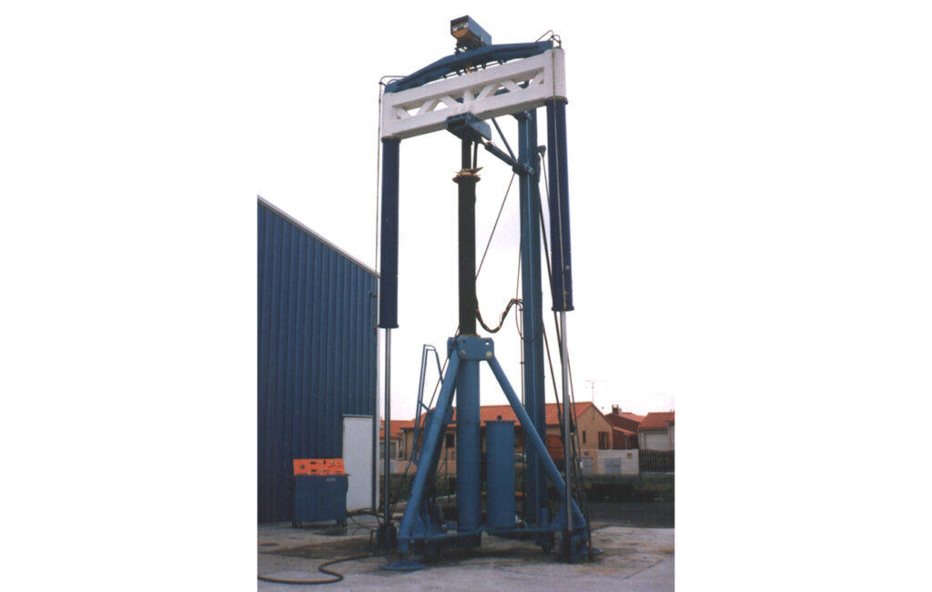 TMH ME02 – 180 t load test gantry - TECHMAN-HEAD