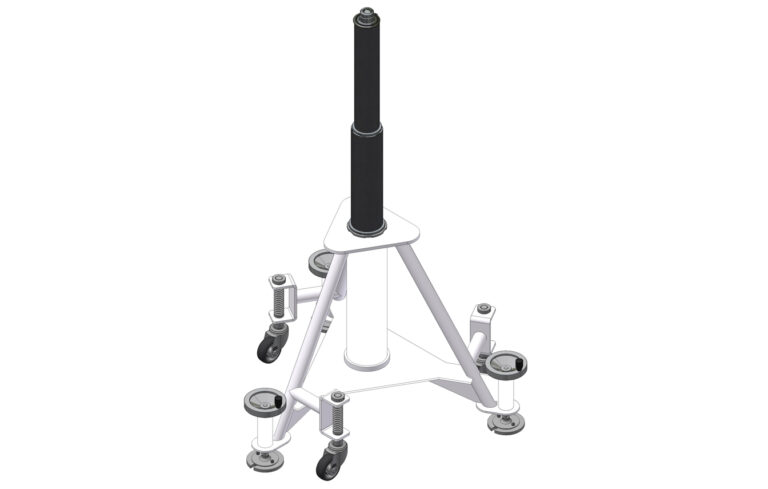 TMH TJ17 - Hydraulic tripod jack - TECHMAN-HEAD