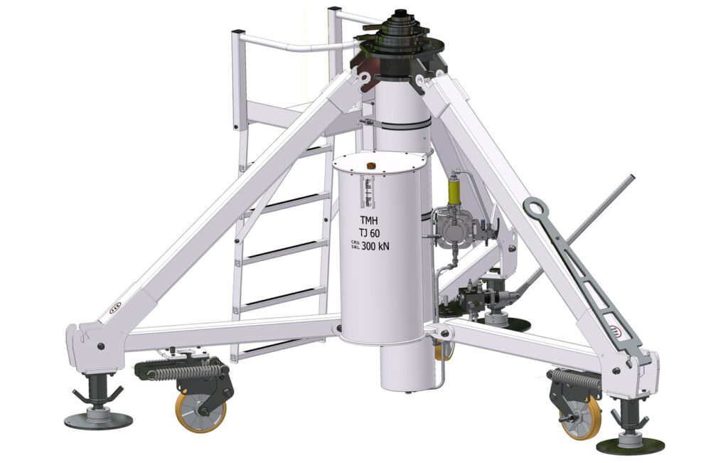 TMH ET10 - Engine trolley 118′ rail - TECHMAN-HEAD